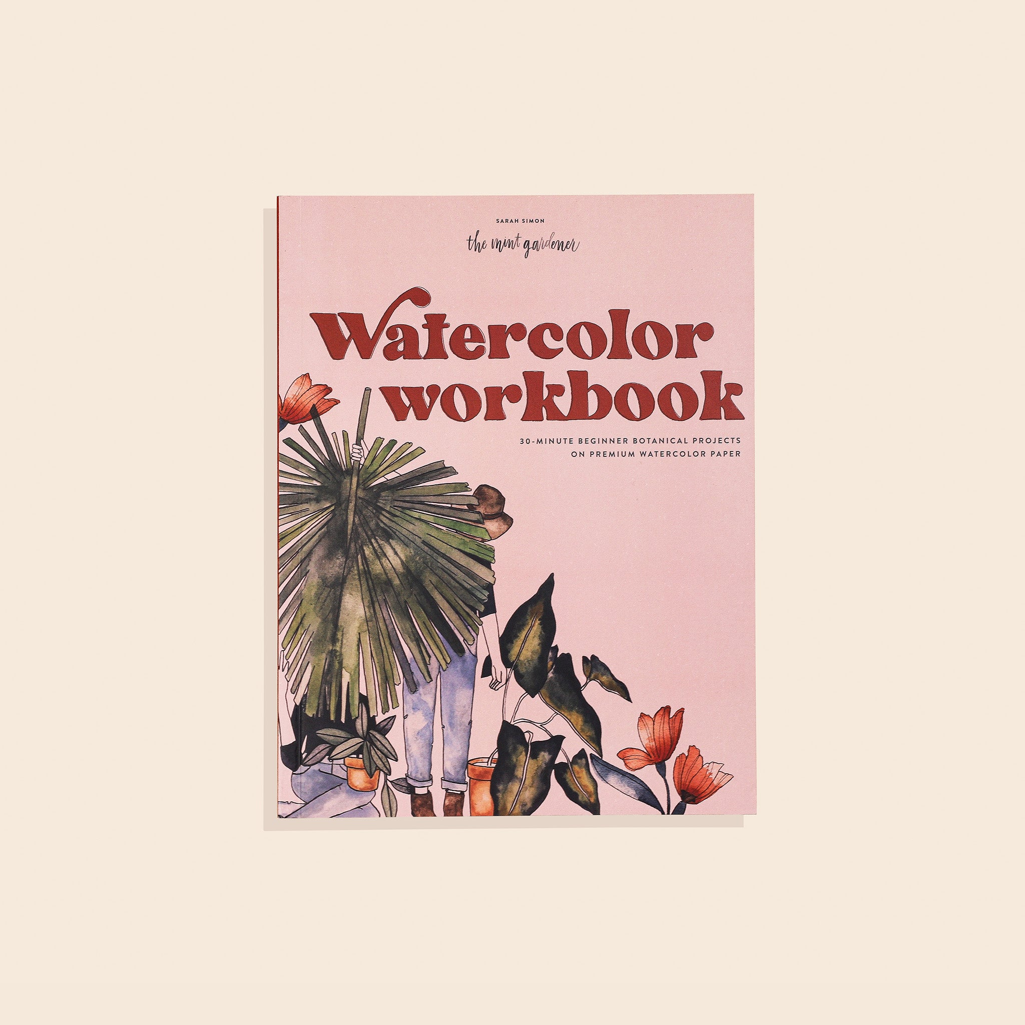 Watercolor Workbook – Beginner-Friendly Watercolor Practice Book ...